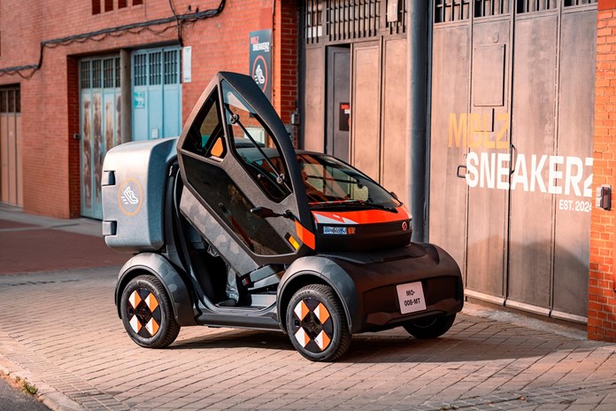 Mobilize Bento electric micro van destined for the UK in 2025