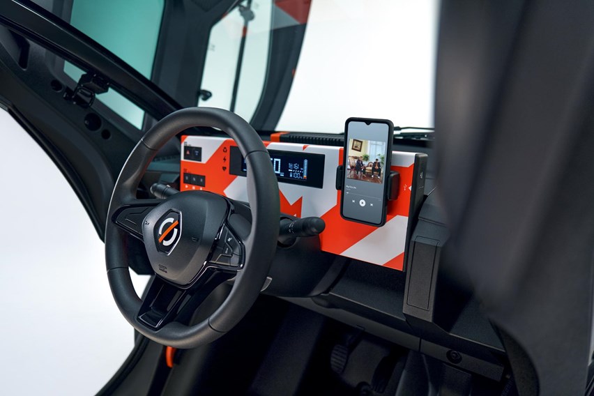Mobilize Bento electric micro van destined for the UK in 2025