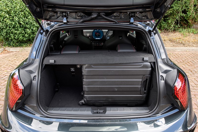 MINI Cooper Electric (2025) boot space & practicality