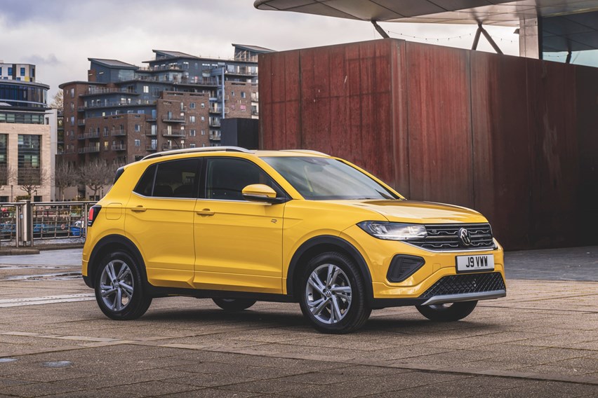 Volkswagen T-Cross (2025) boot space & practicality