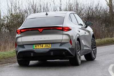 Cupra Tavascan (2025) boot space & practicality