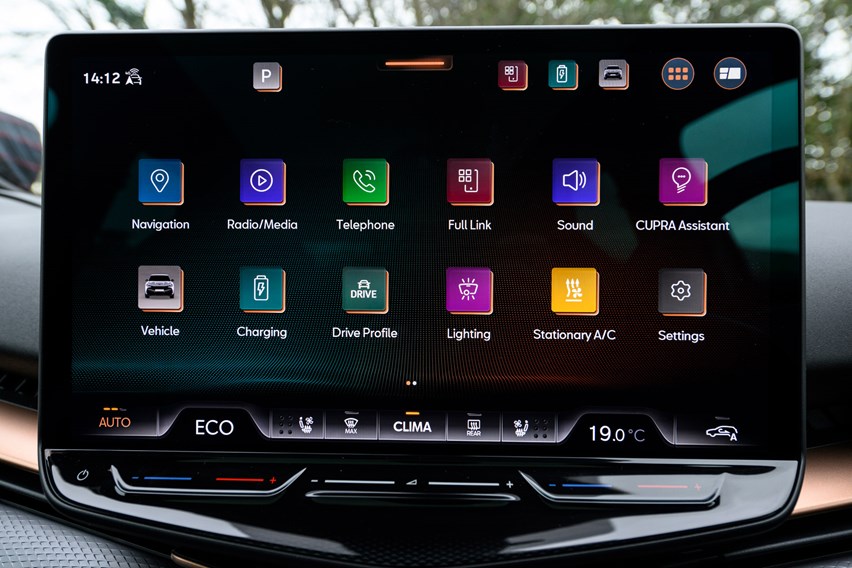 Cupra Tavascan (2025) boot space & practicality