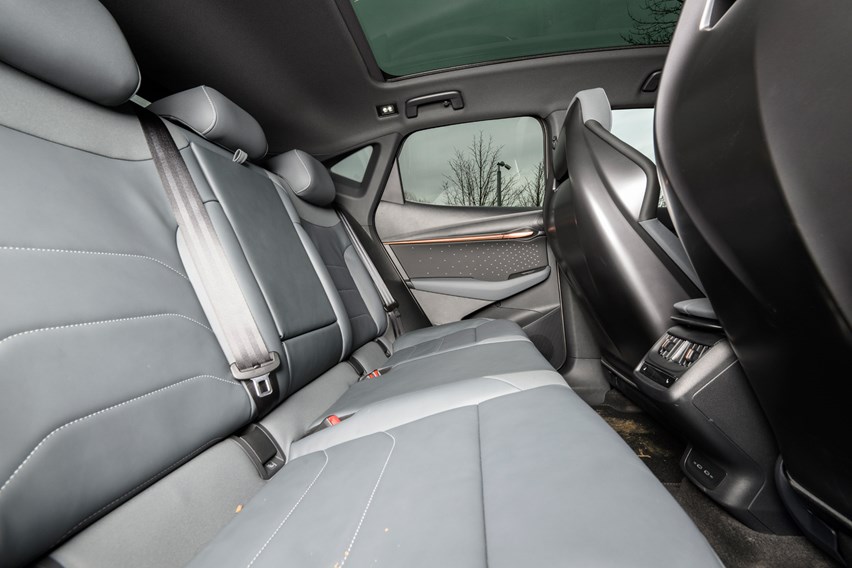 Cupra Tavascan (2025) boot space & practicality