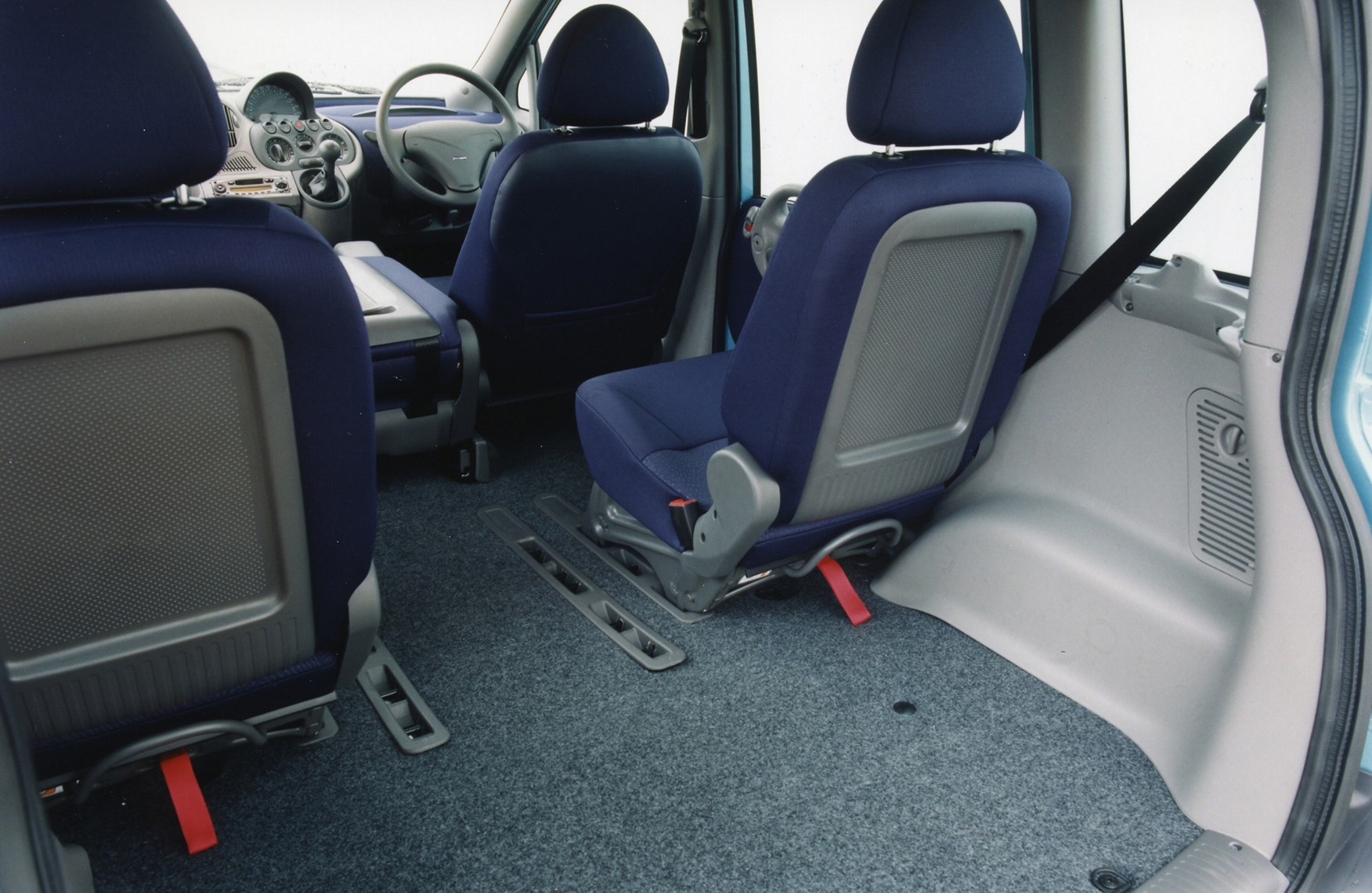 Used Fiat Multipla Estate (2000 - 2010) boot space & practicality