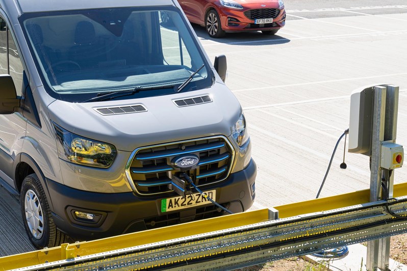 Ford Pro to help van buyers get set up with home charging