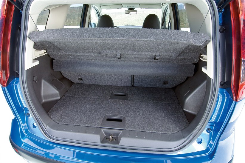 Used Nissan Note Hatchback (2006 - 2013) boot space & practicality