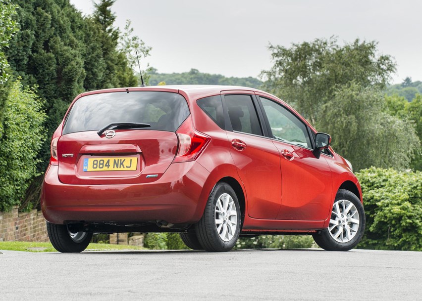 Used Nissan Note Hatchback (2013 - 2017) boot space & practicality