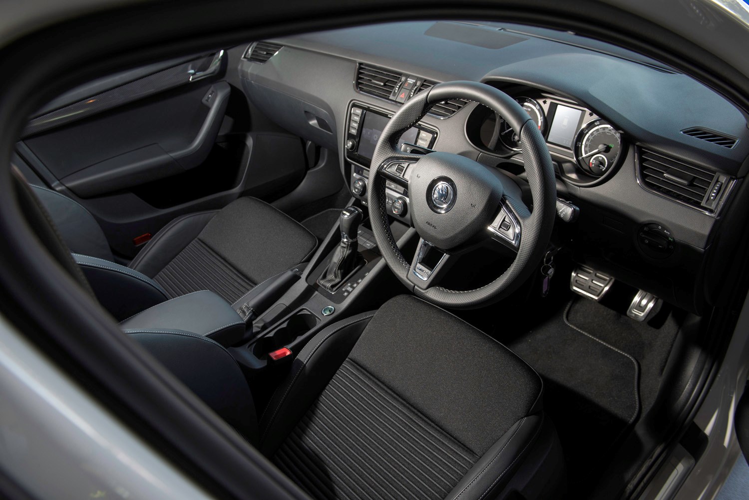 Used Skoda Octavia vRS (2013 - 2017) interior