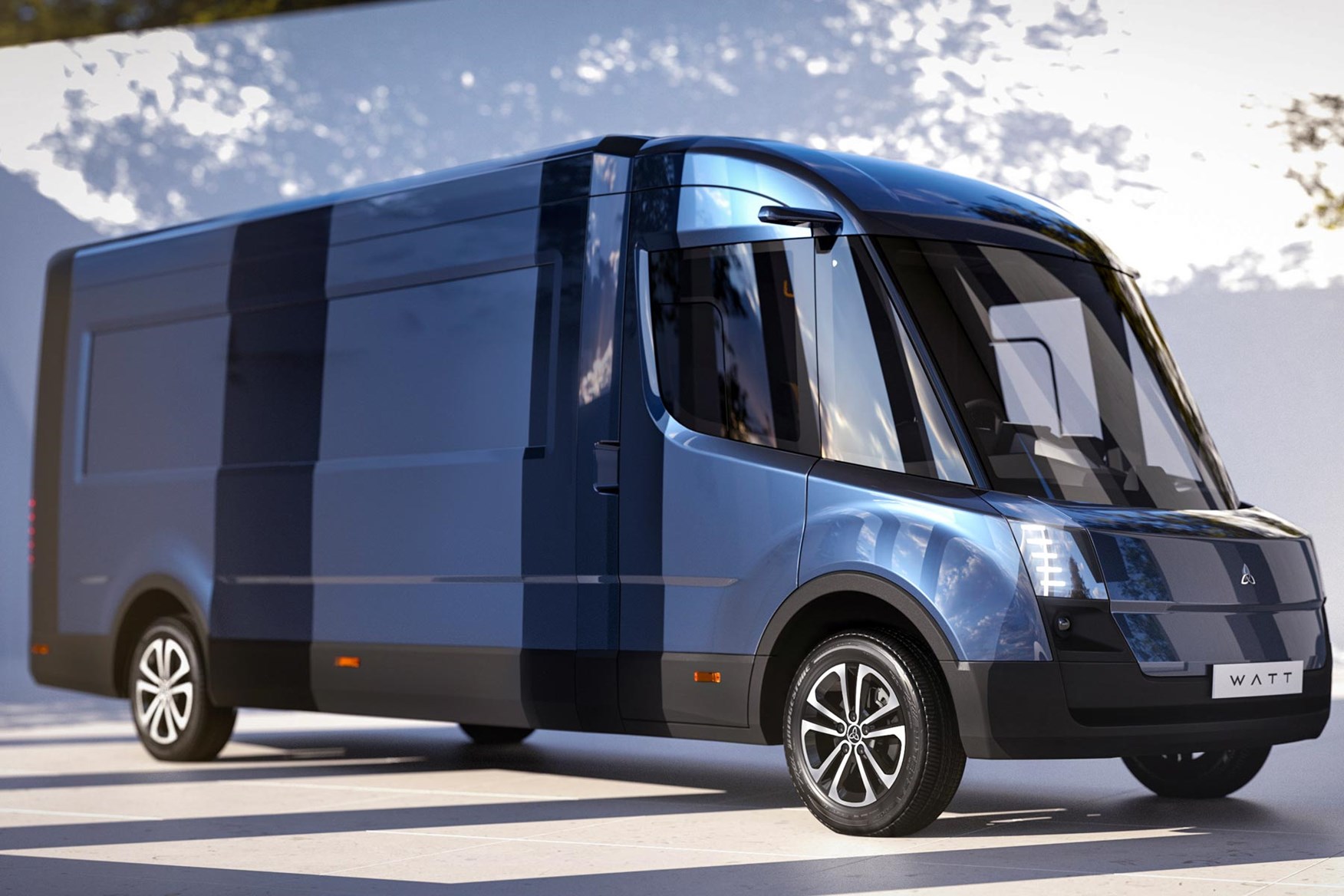 Production-ready WEVC eCV1 electric van set for 2026 launch