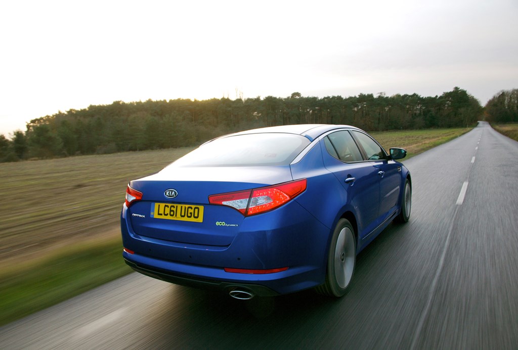 Used Kia Optima Saloon (2012 - 2015) boot space & practicality