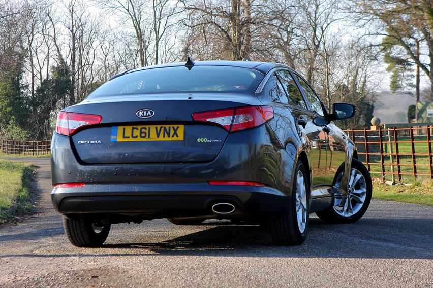 Used Kia Optima Saloon (2012 - 2015) boot space & practicality