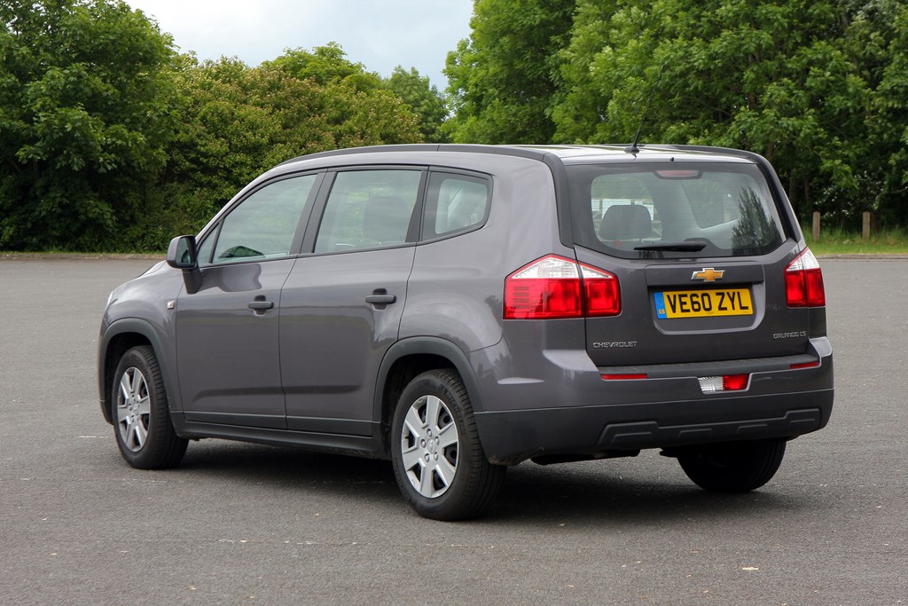Used Chevrolet Orlando Estate (2011 - 2015) boot space & practicality