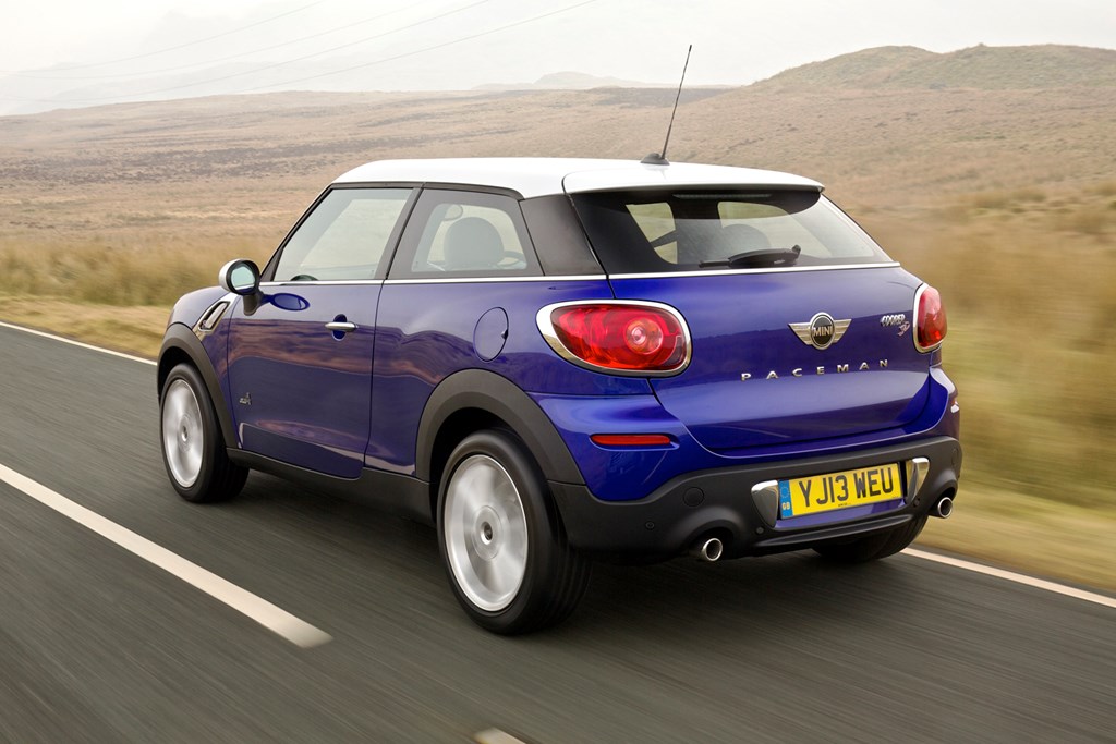 Used MINI Paceman Coupe (2013 - 2016) boot space & practicality