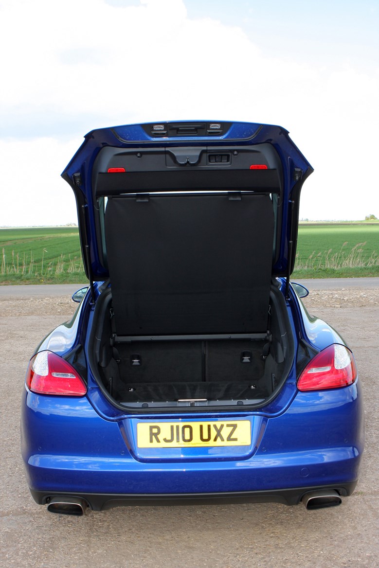 Used Porsche Panamera Saloon (2009 - 2016) boot space & practicality