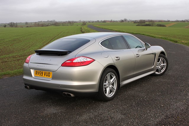 Used Porsche Panamera Saloon (2009 - 2016) boot space & practicality