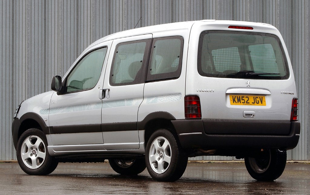 Used Peugeot Partner Combi Estate (2001 - 2010) boot space & practicality