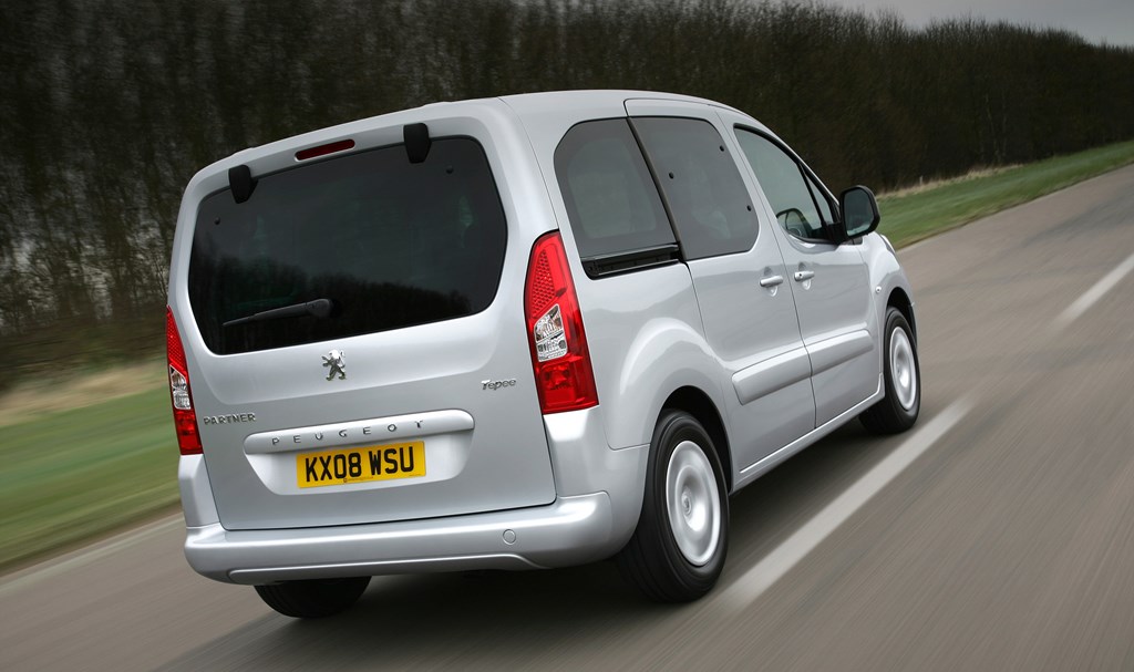 Used Peugeot Partner Tepee Estate (2008 - 2018) boot space & practicality
