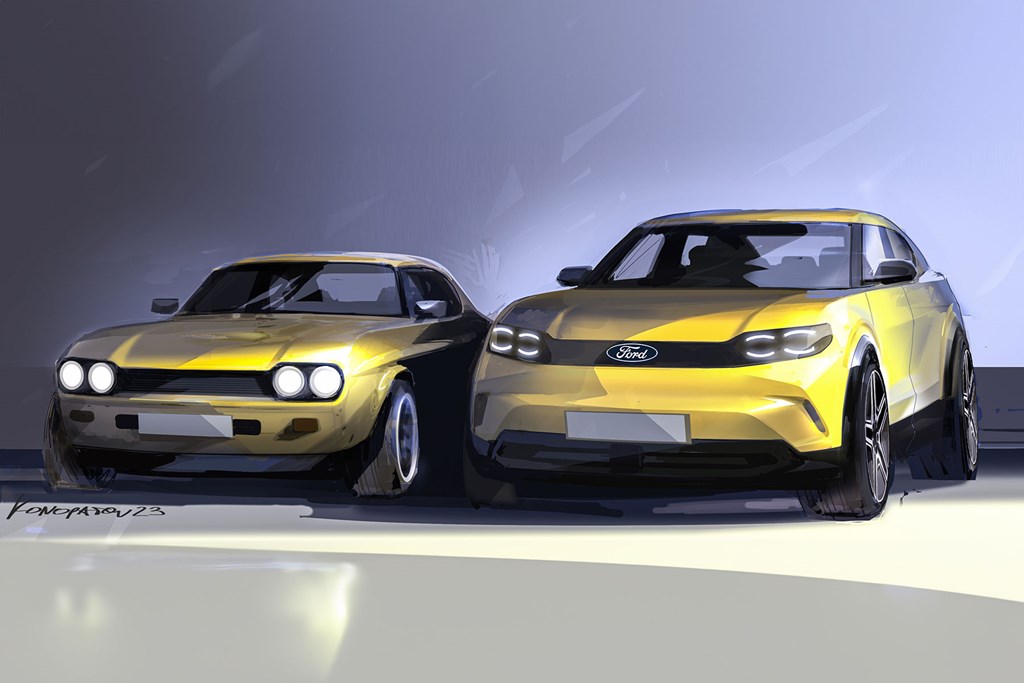Nothing is sacred: Ford Capri reborn as electric SUV