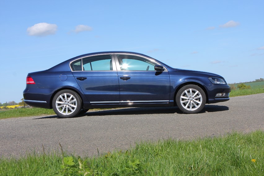 Used Volkswagen Passat Saloon (2011 - 2014) boot space & practicality