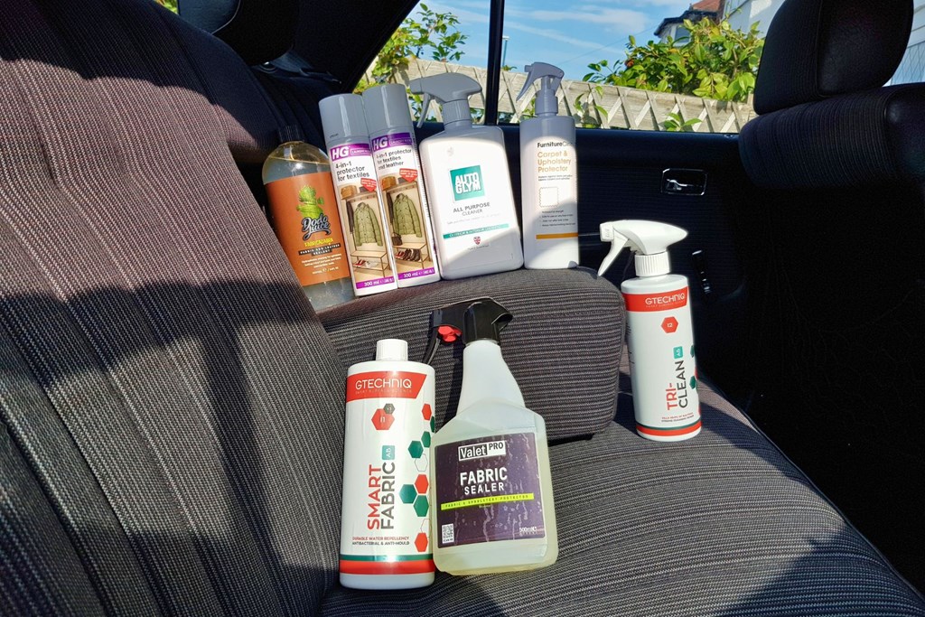 The best fabric protectors for cars tested 2026
