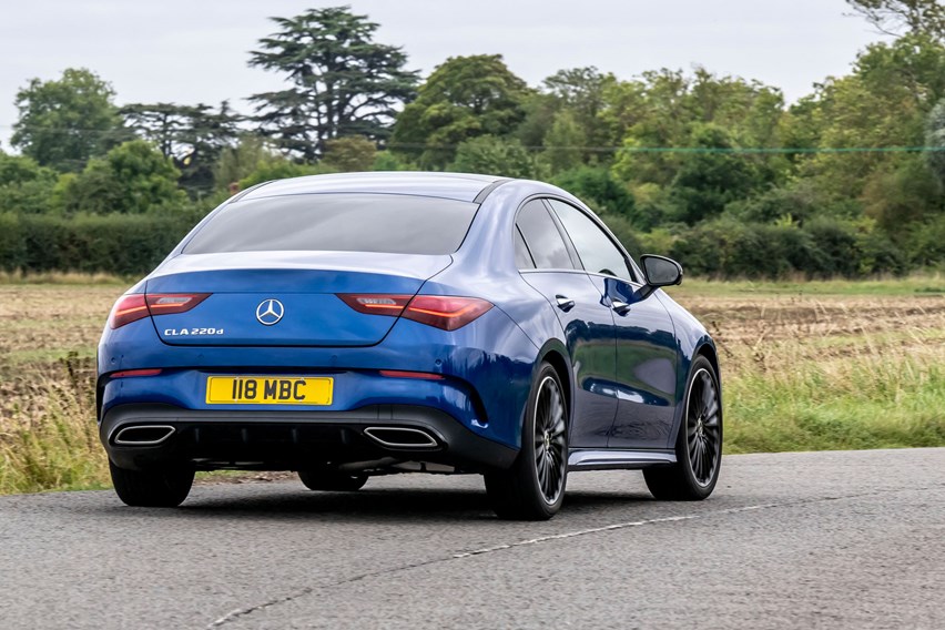 Used Mercedes-Benz CLA Coupe (2019 - 2025) boot space & practicality