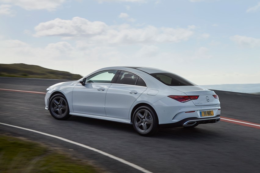 Used Mercedes-Benz CLA Coupe (2019 - 2025) boot space & practicality