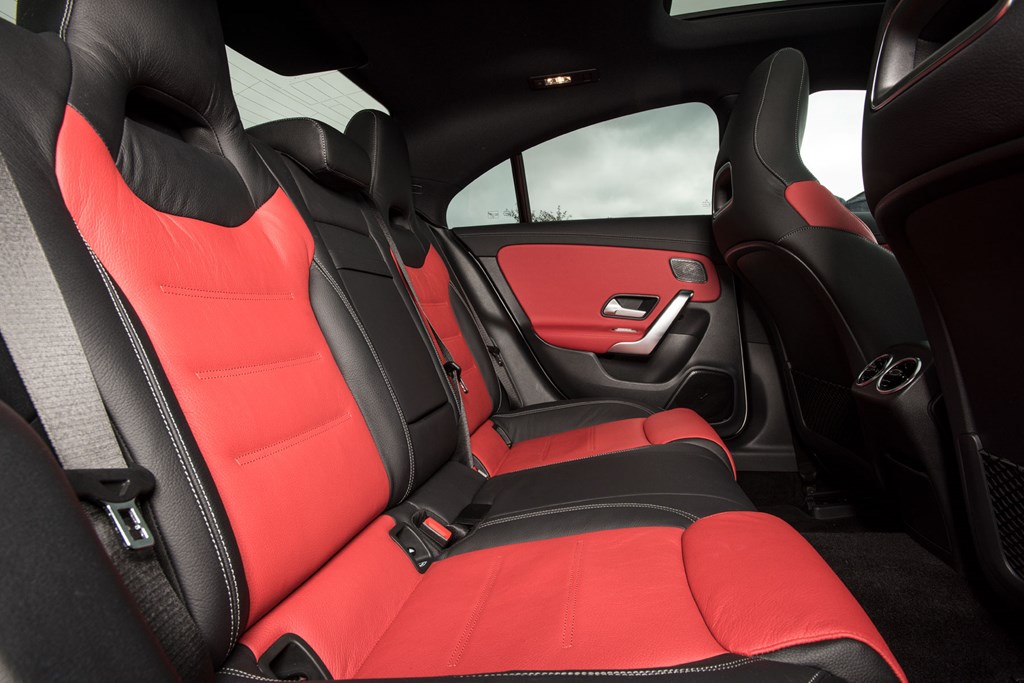 Mercedes-Benz CLA (2023) boot space & practicality