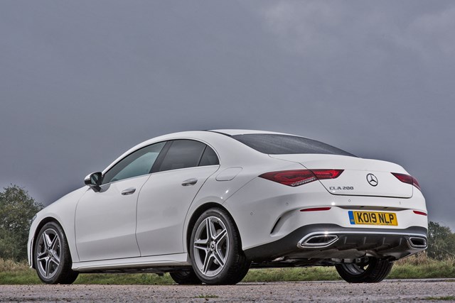 Used Mercedes-Benz CLA Coupe (2019 - 2025) boot space & practicality