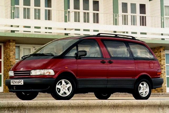 Used Toyota Previa Estate (1990 - 2000) boot space & practicality