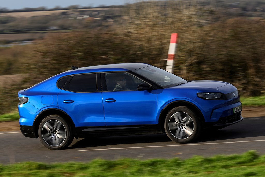 Ford Capri (2025) boot space & practicality