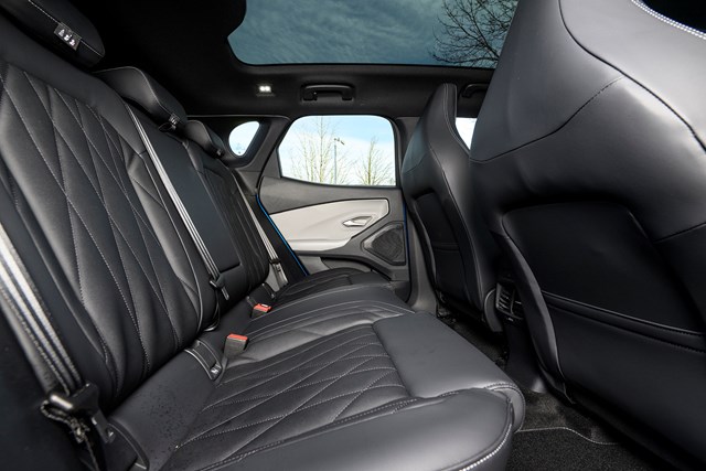 Ford Capri (2025) boot space & practicality