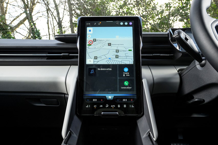 Ford Capri (2025) boot space & practicality