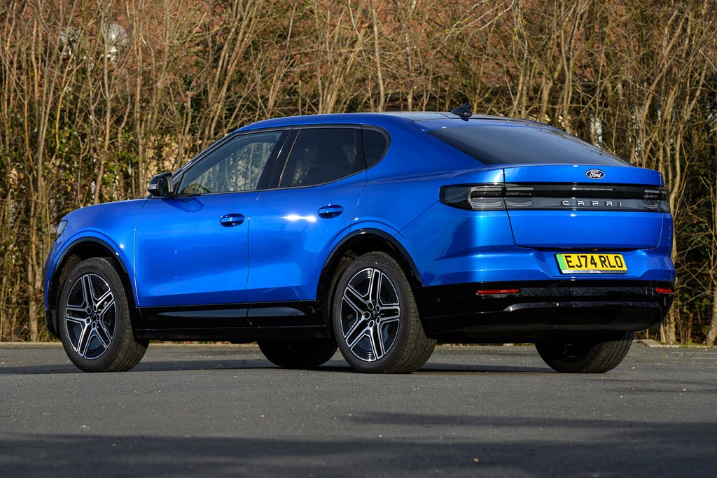 Ford Capri (2025) boot space & practicality