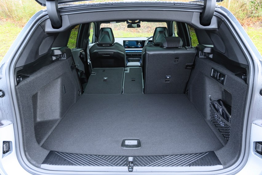 BMW X3 (2026) boot space & practicality