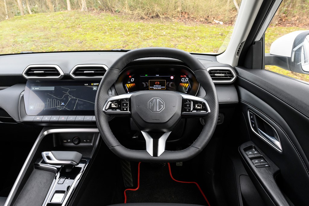 MG ZS (2025) interior