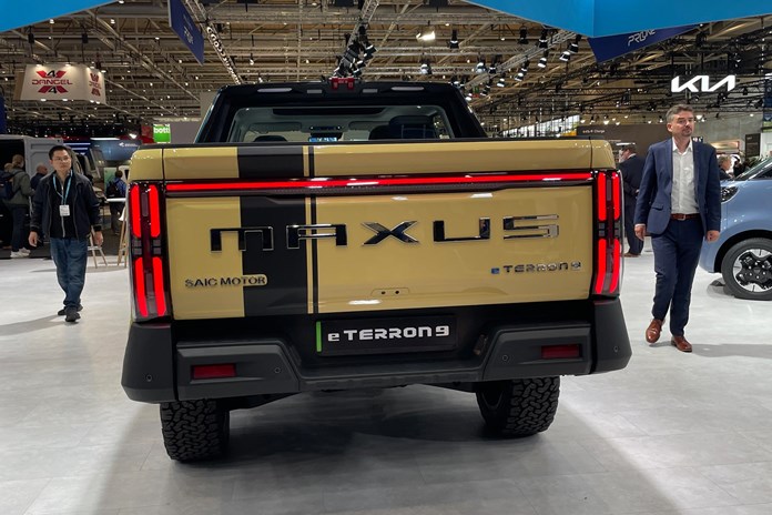 Maxus eTerron 9 – Europe’s first electric four-wheel drive pickup truck