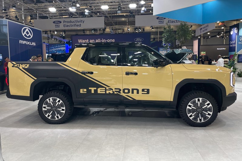 Maxus eTerron 9 – Europe’s first electric four-wheel drive pickup truck