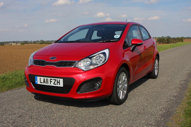 Used Kia Rio Hatchback (2011 - 2017) boot space & practicality