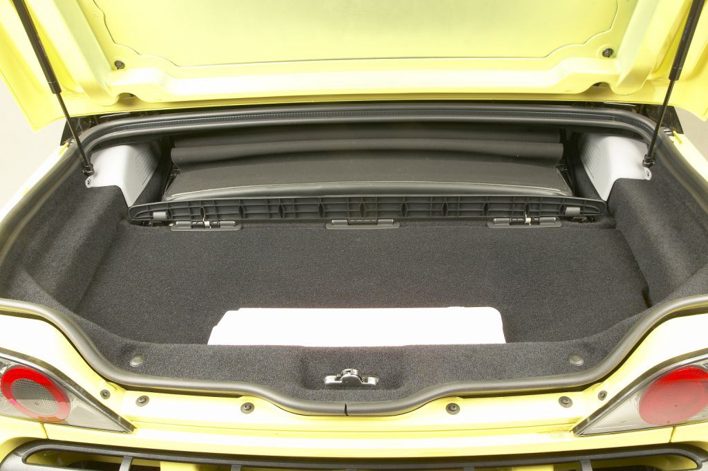 Used Smart Roadster Coupe (2003 - 2007) boot space & practicality