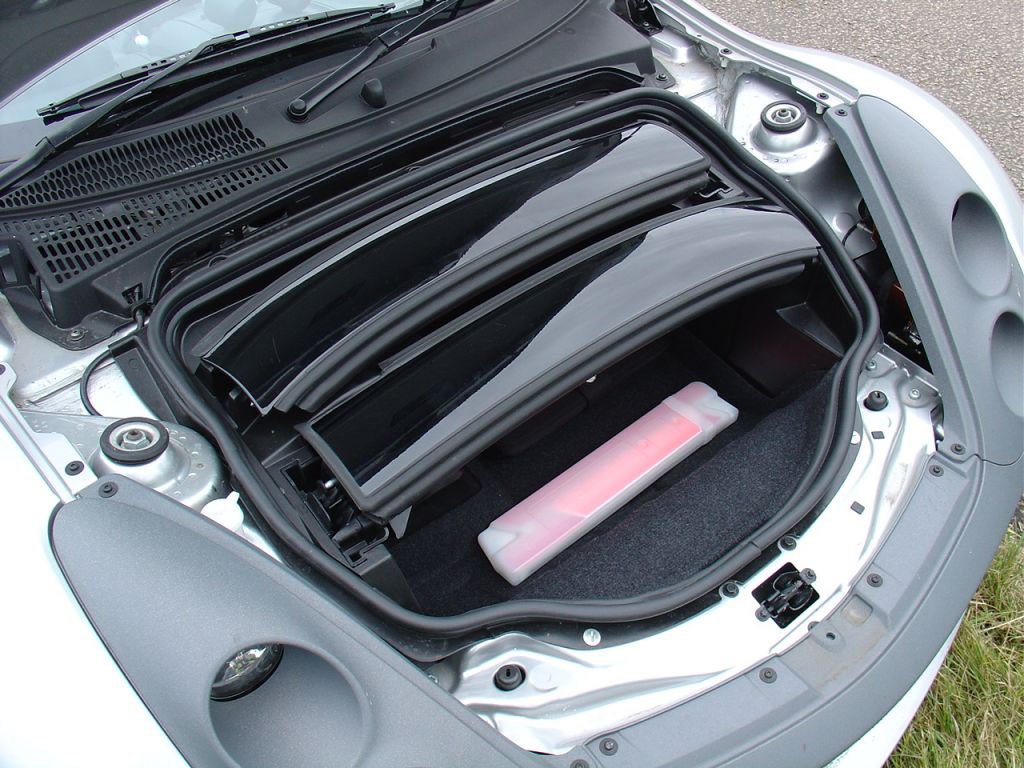 Used Smart Roadster Roadster (2003 - 2007) boot space & practicality