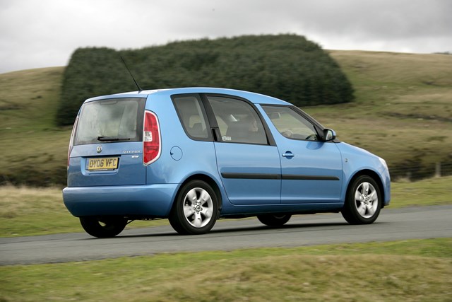 Used Skoda Roomster Hatchback (2006 - 2015) boot space & practicality