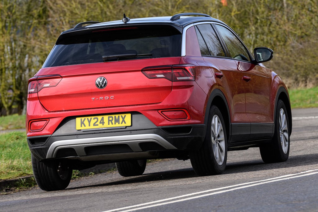 Used Volkswagen T-Roc SUV (2017 - 2025) boot space & practicality
