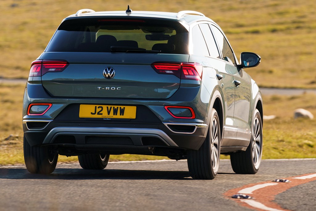 Used Volkswagen T-Roc SUV (2017 - 2025) boot space & practicality