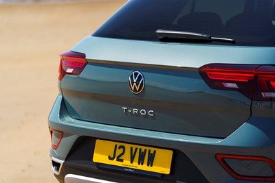 Used Volkswagen T-Roc SUV (2017 - 2025) boot space & practicality