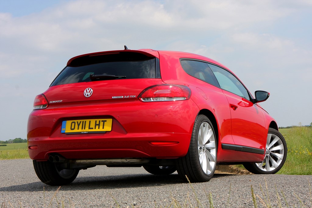 Used Volkswagen Scirocco Coupe (2008 - 2018) boot space & practicality