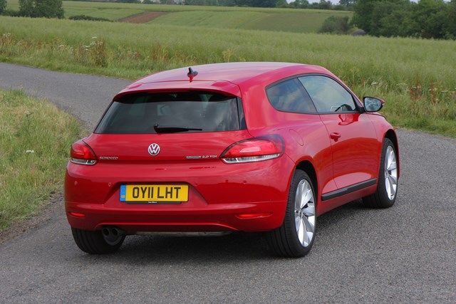Used Volkswagen Scirocco Coupe (2008 - 2018) boot space & practicality