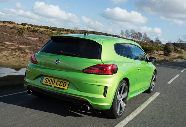 Used Volkswagen Scirocco R (2010 - 2018) boot space & practicality
