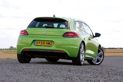 Used Volkswagen Scirocco R (2010 - 2018) boot space & practicality