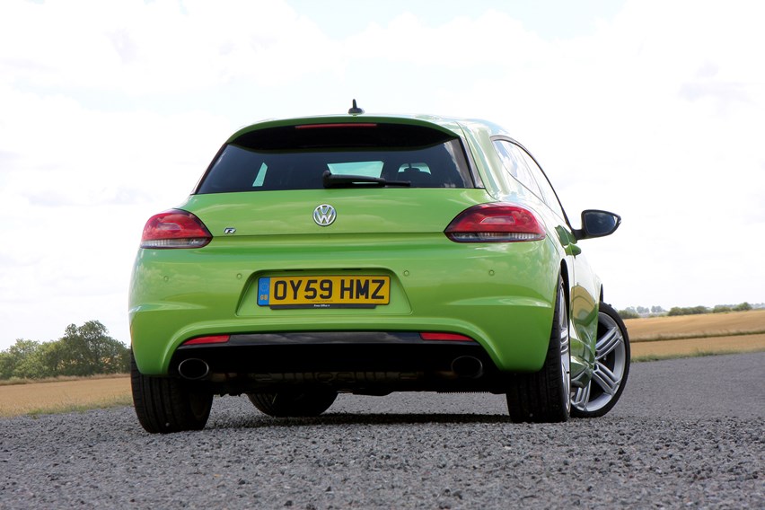 Used Volkswagen Scirocco R (2010 - 2018) boot space & practicality