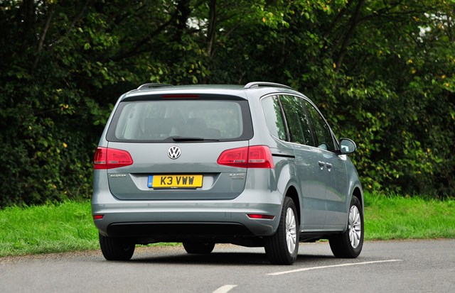Used Volkswagen Sharan Estate (2010 - 2021) boot space & practicality